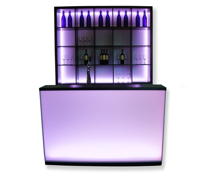 Luxe bar Satin - 1,6m huren | Arendje Verhuur